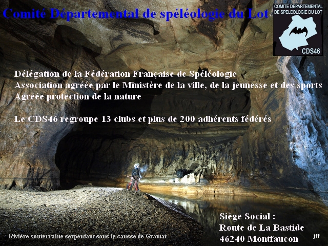 CDS46 – Les spéléologues fédérés du Lot